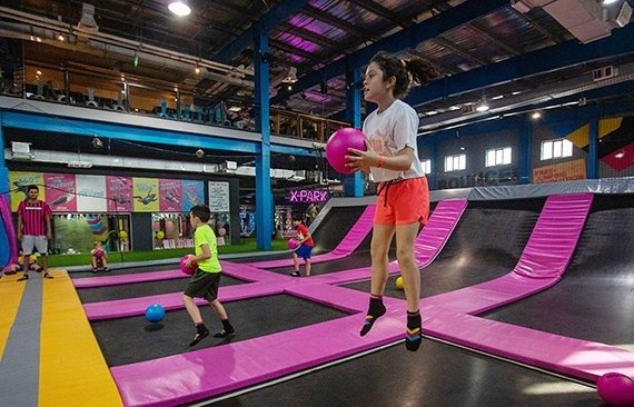 Dodgeball Court - Indoor playground Equipment